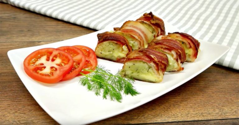 Bacon och potatissushi: Gott, enkelt och en given succé bland gästerna