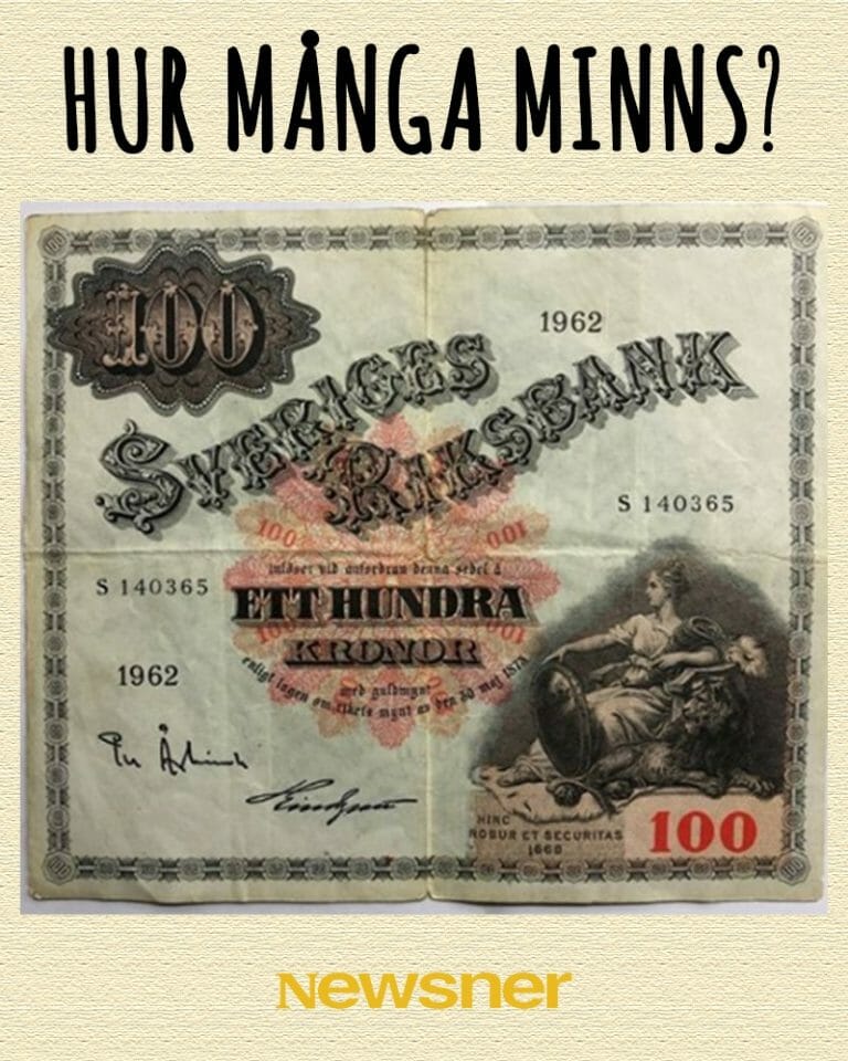 7 klassiska sedlar från förr – som dagens unga aldrig kommer känna igen