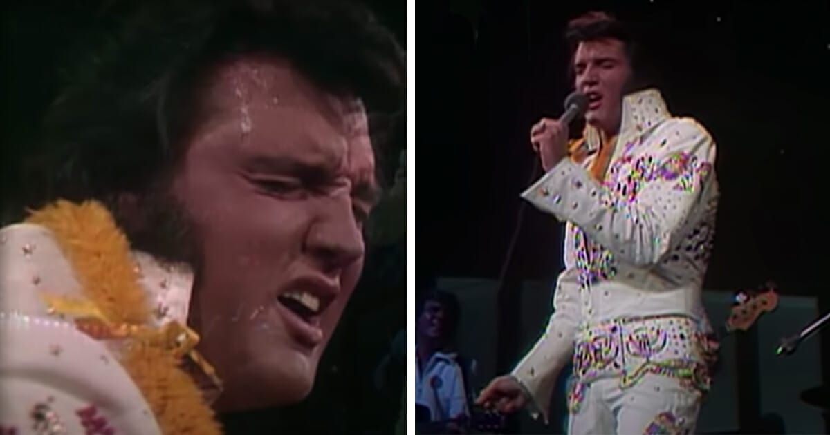 Få personer skulle våga ge sig på klassikern – men när Elvis sjunger ...