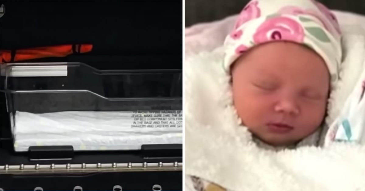 Brandmannen hittade övergiven bebis i lådan – utan att veta att det var ...