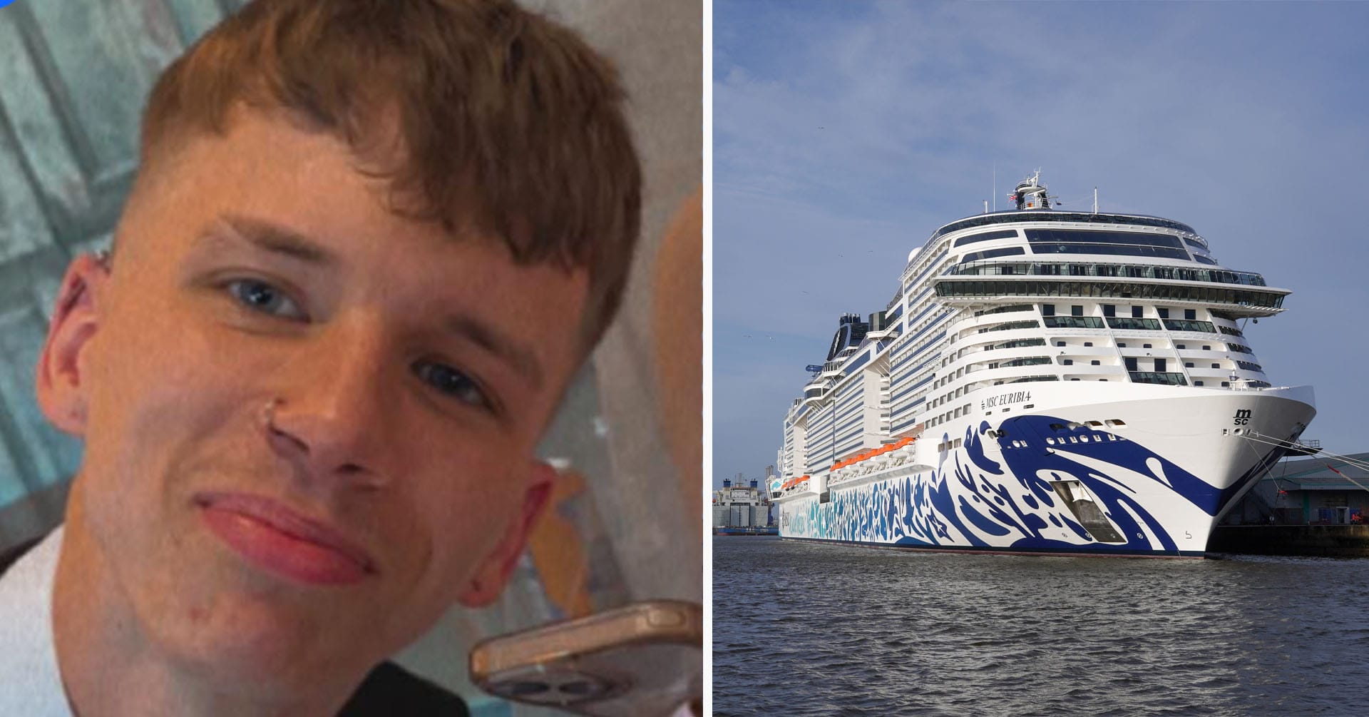 23-åring föll överbord från fartyg och försvann