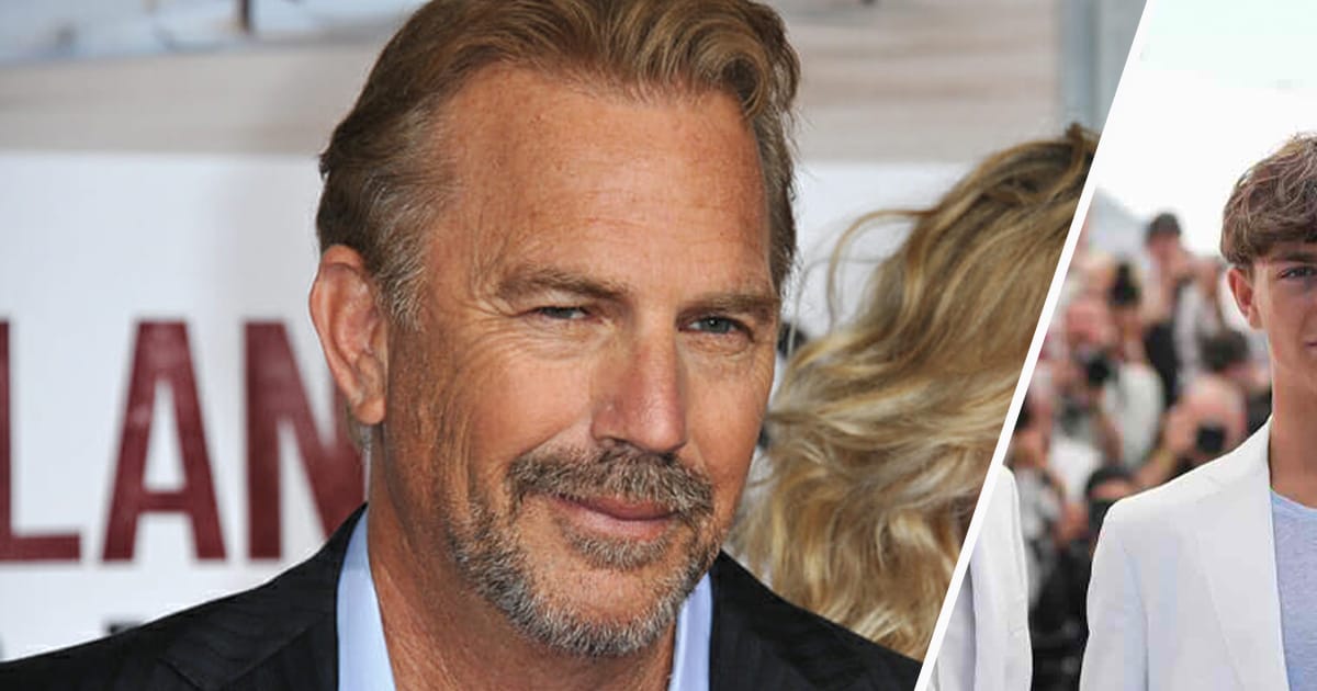 Kevin Costners 15-årige son Hayes går i pappas fotspår