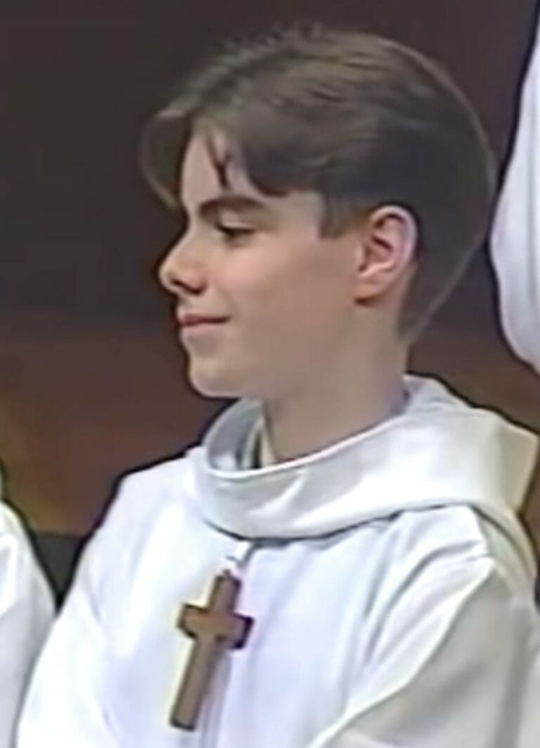 Boy sopranos sings priceless duet