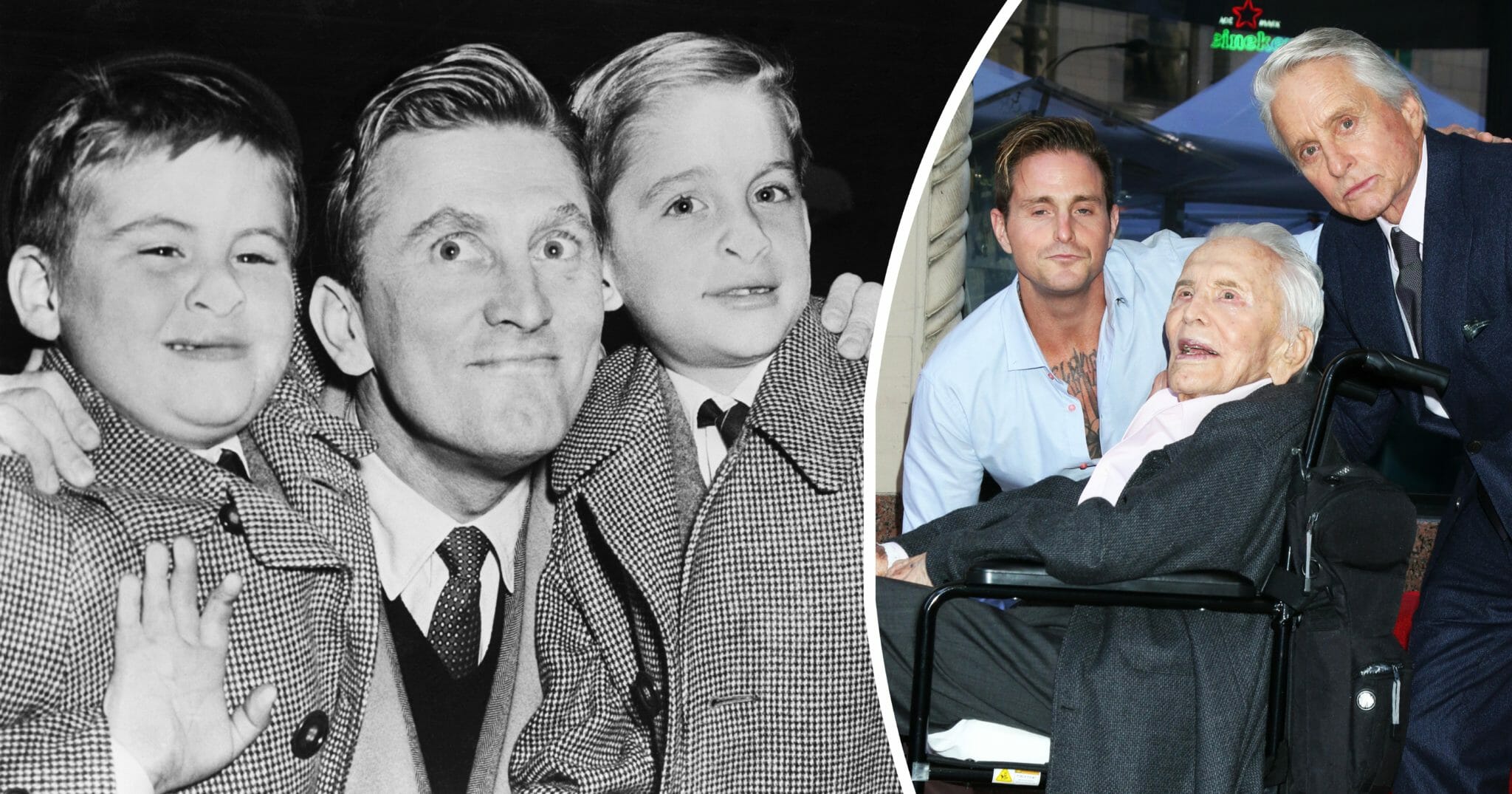 Kirk Douglas: Why none of his kids got a penny from his fortune when he ...