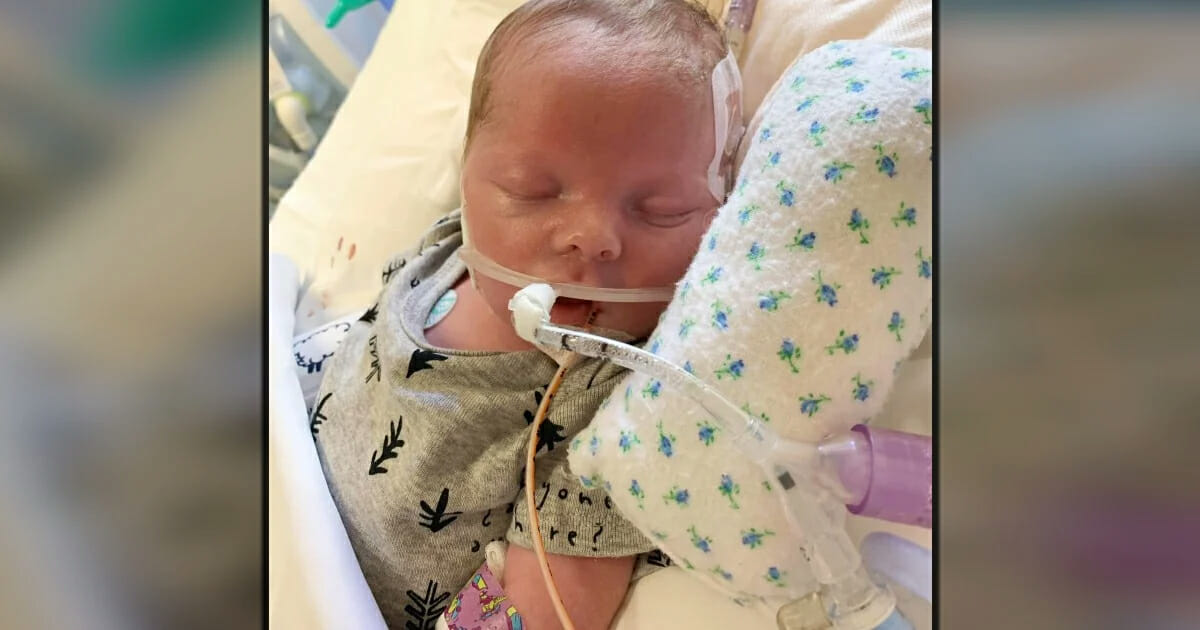 Parents say goodbye to their newborn as life support is switched off ...